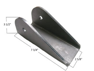 AA-614-A 4-Link Frame Mounts, PAIRS - A&A Manufacturing